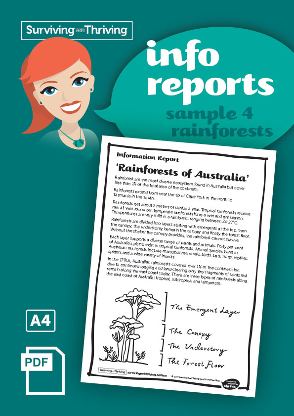 Information Reports Surviving And Thriving